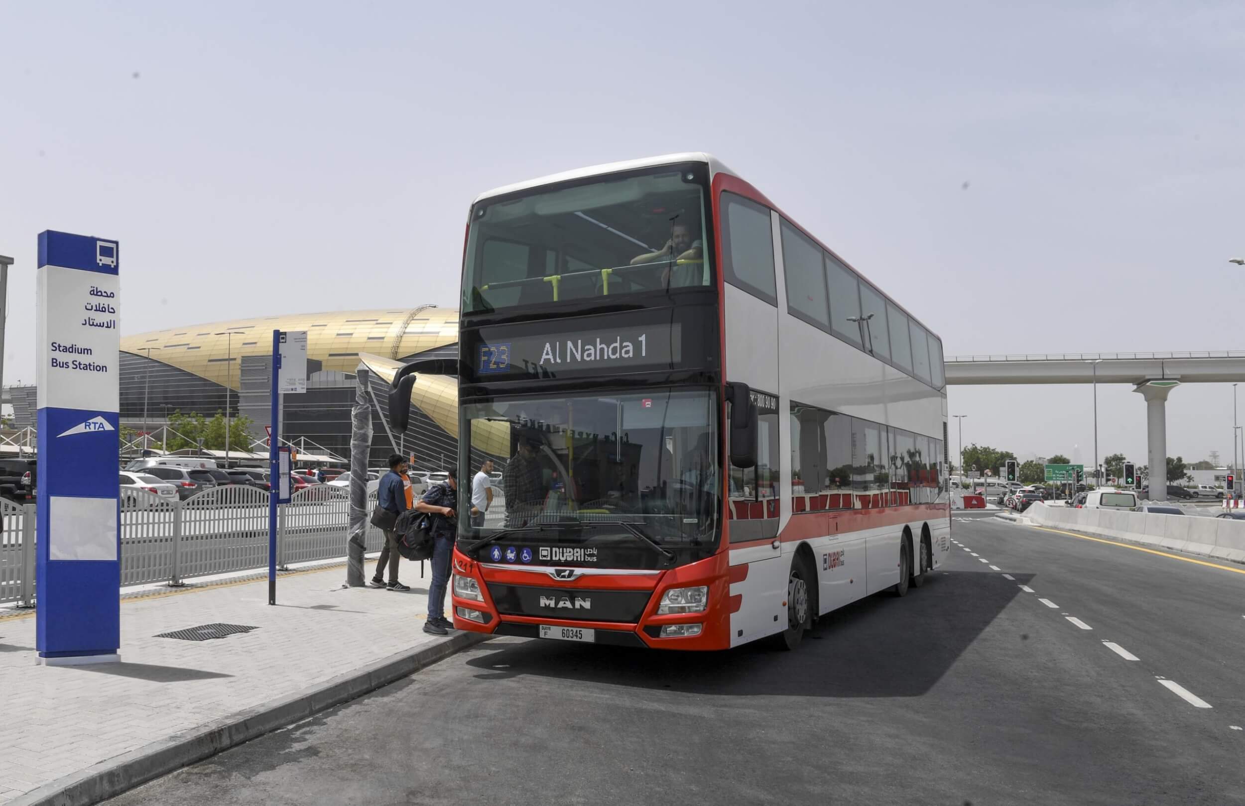 Dubai: RTA opens Stadium bus station and enhances bus lines — Emirates ...